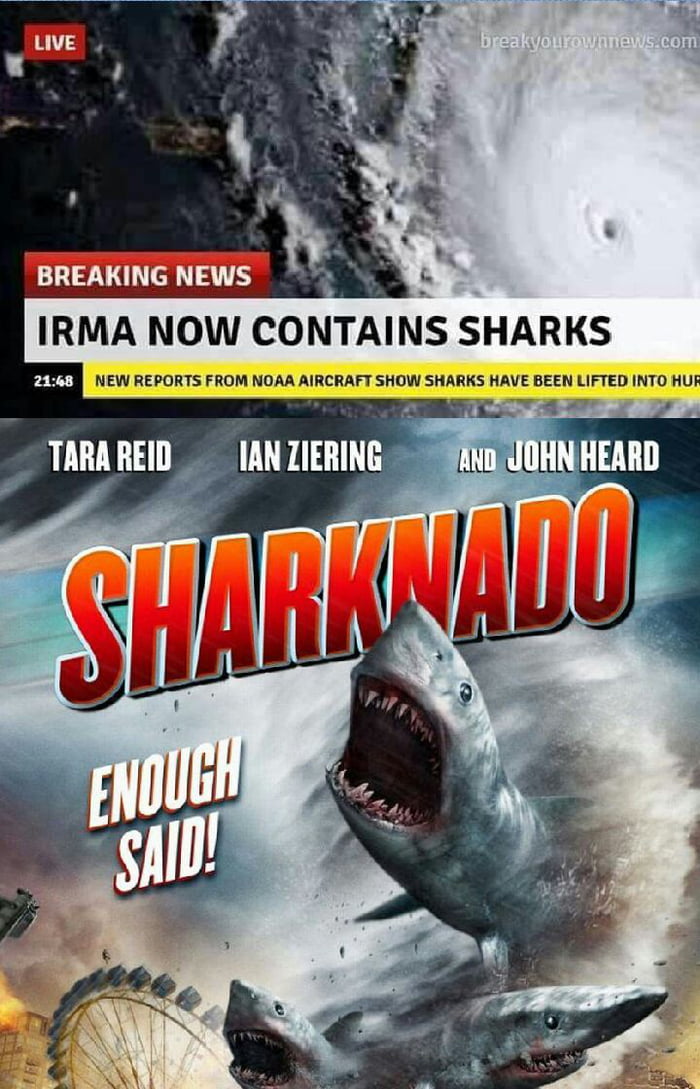 Sharknado is real! - 9GAG