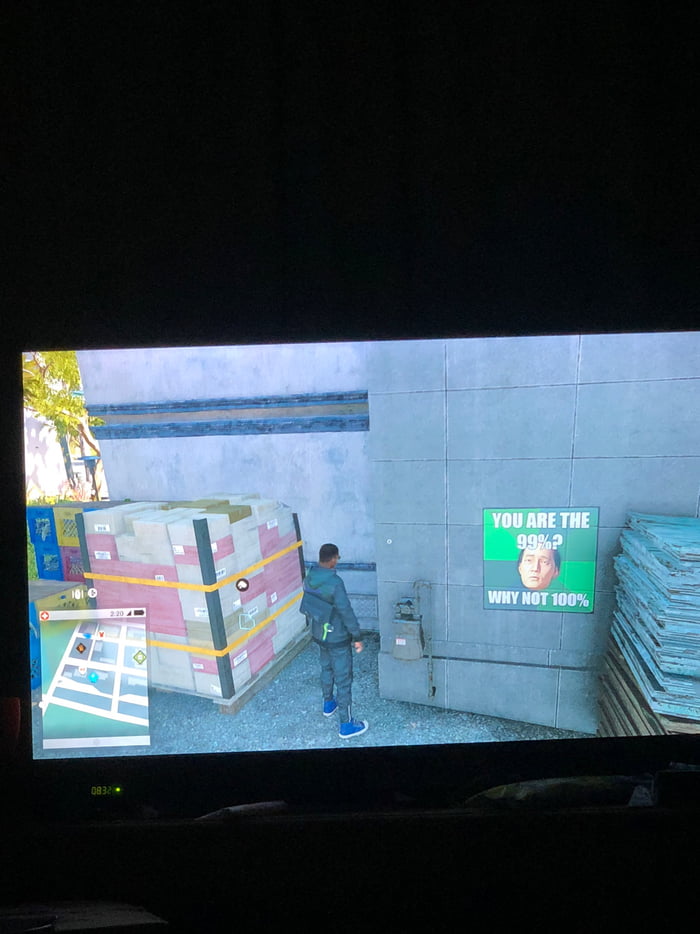 Watch dogs 2 has memes in it - 9GAG