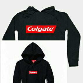 Who wore it better Colgate of supreme - 9GAG
