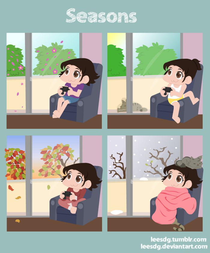 Gaming Seasons - 9GAG