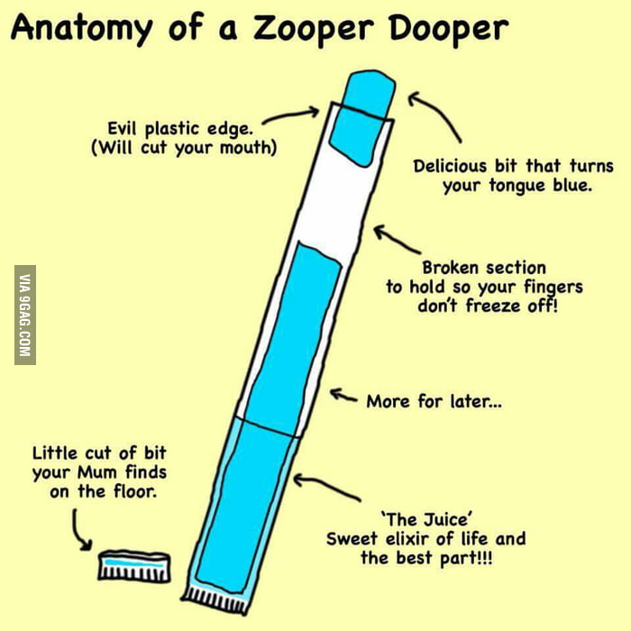 Anatomy of a zooper dooper - 9GAG