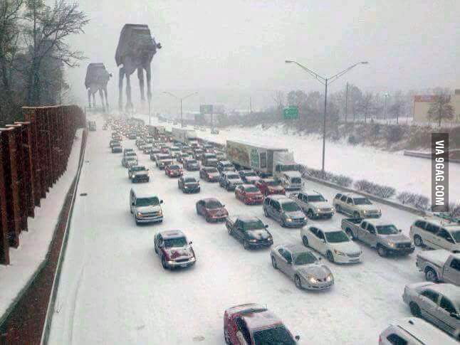 Seriously this snow is getting crazy - 9GAG