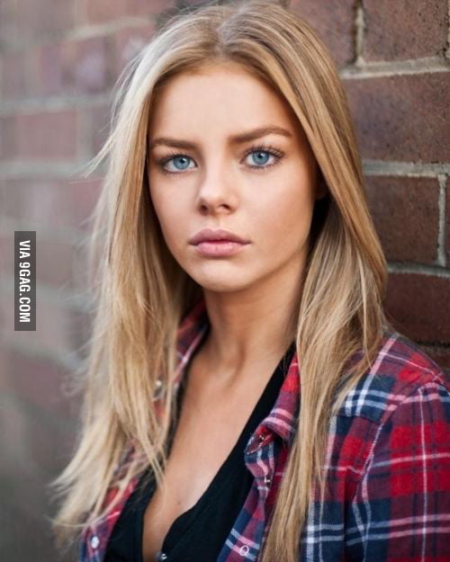 Blond hair blue eyes - 9GAG