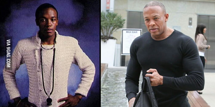 Transformation of Dre is pretty impressive. - 9GAG