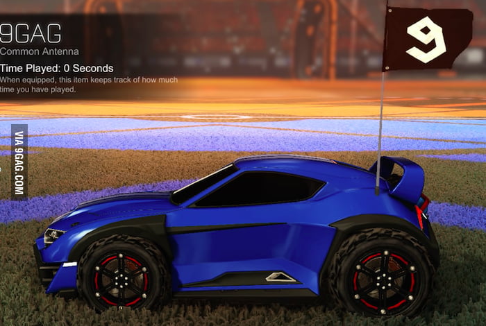 Awesome flag on Rocket League! - 9GAG