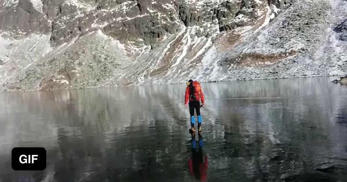 How is it frozen? It defies all logic! - 9GAG