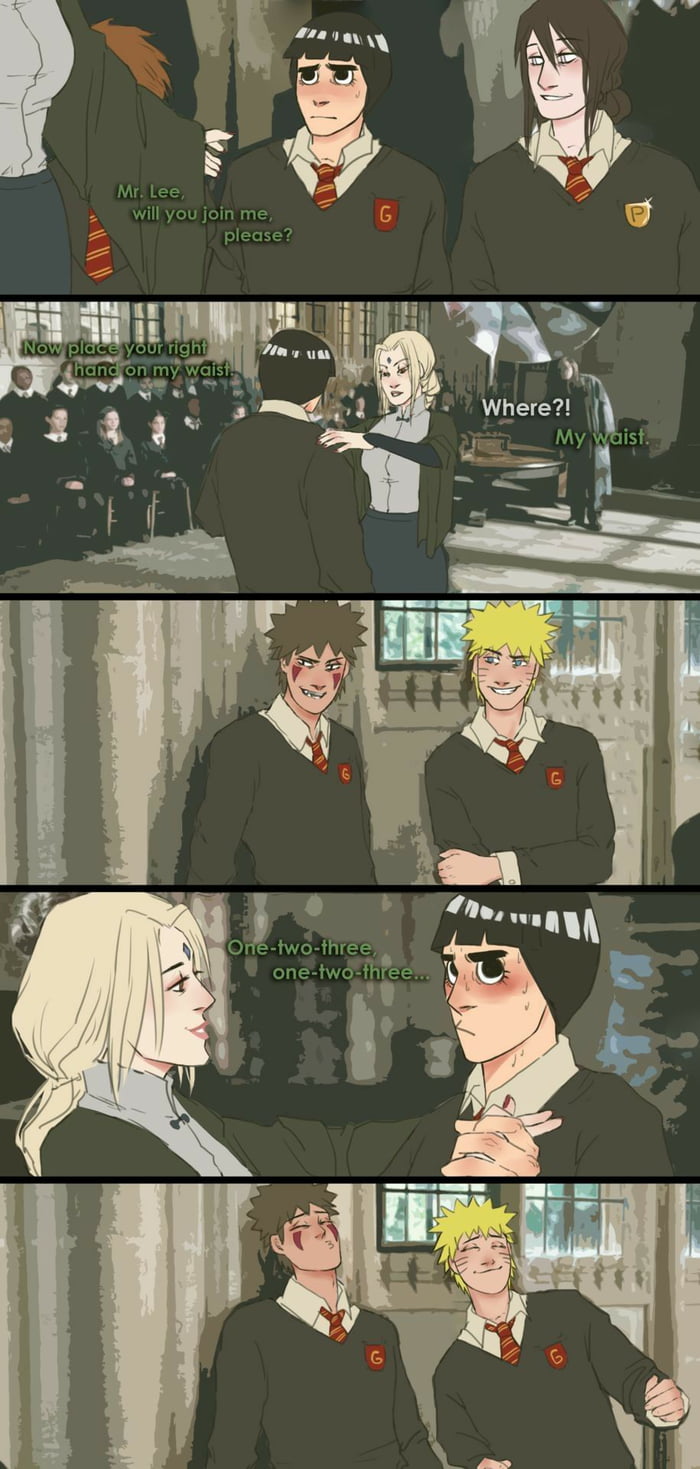 If naruto was in Hogwarts. orochimaru as Voldemort, itachi as snape. - 9GAG