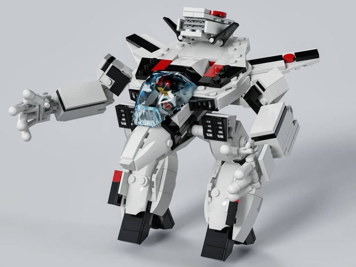Lego SD Macross Gerwalk mode - 9GAG