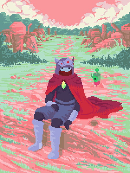 Hyper Light Drifter art - 9GAG