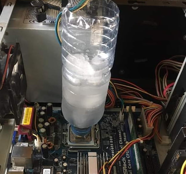 Rate my new badass water cooling system - 9GAG