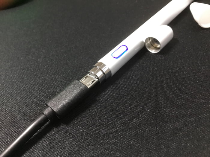 Ordered a stylus off of Amazon. The charging (micro usb cable) that came with it doesn’t fit in ...