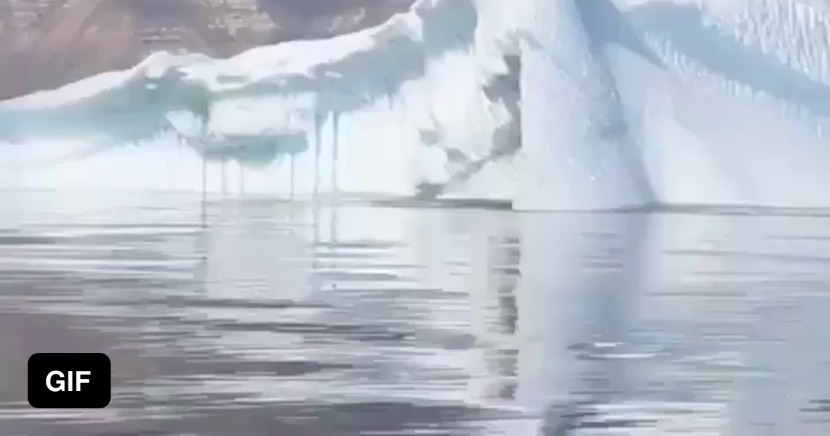 Ever seen an iceberg rolling over? - 9GAG