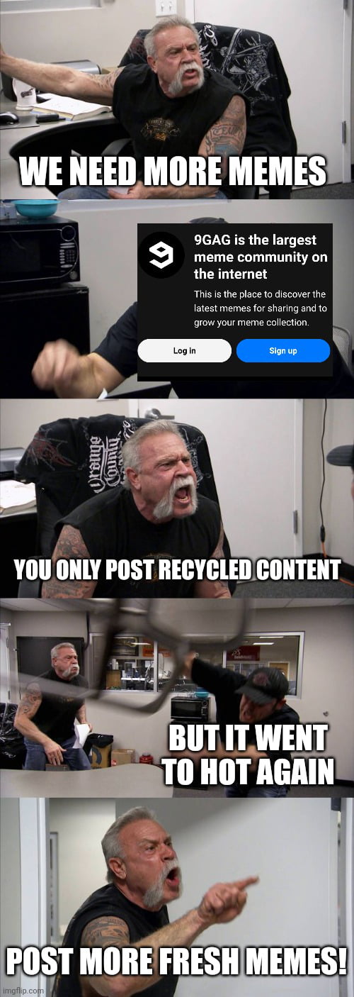 Posting a meme a day accrues treasure in heaven...too bad you won't ...