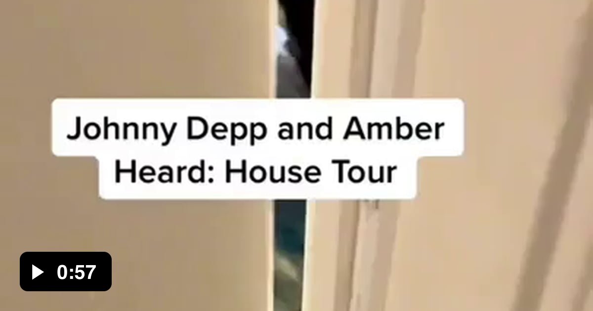 Johnny Depp & Amber Turd House tour - 9GAG