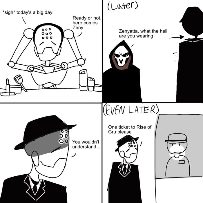 Zen Comics #9: Formal Event, Ft. Reaper - 9GAG