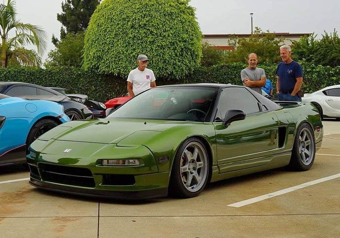 Green Acura NSX (1080x754) - 9GAG