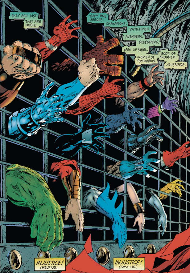 Cool Crossover Page from Spawn #10 - 9GAG