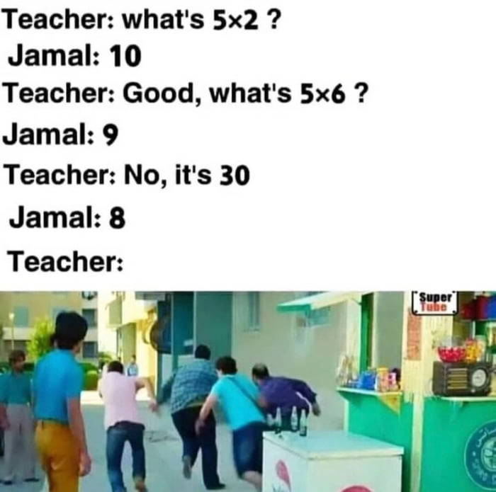 Jamal is so good at substracting people - 9GAG