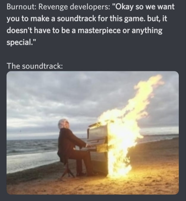 The soundtrack is pretty fire like Goddamn. - 9GAG