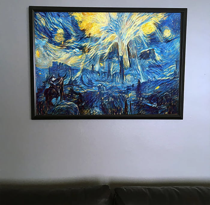 Elden Ring Starry Night - 9GAG