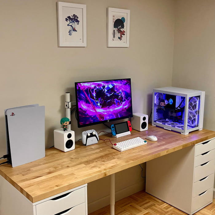 First PC build and new setup - 9GAG