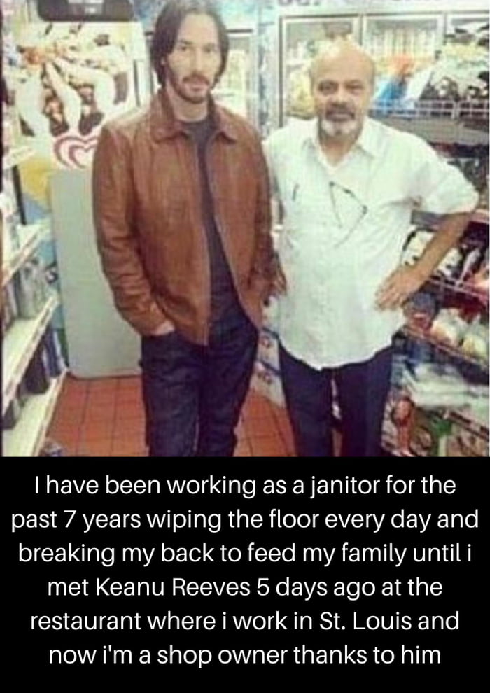 Keanu Reeves buys the entire store after seeing this heartwarming post ...