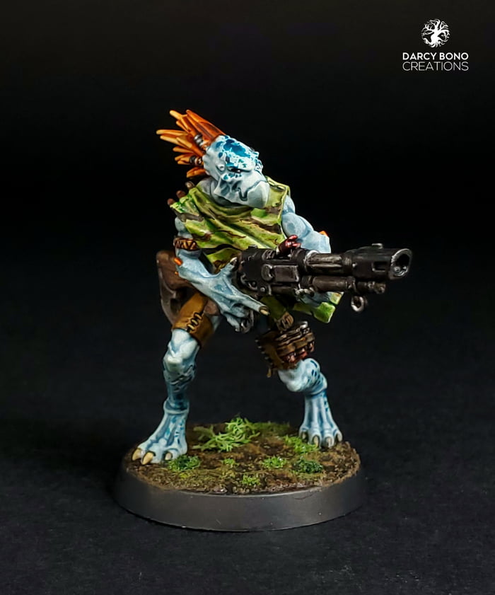 My color scheme for the new Kroot from Kill Team: Into the Dark that GW ...