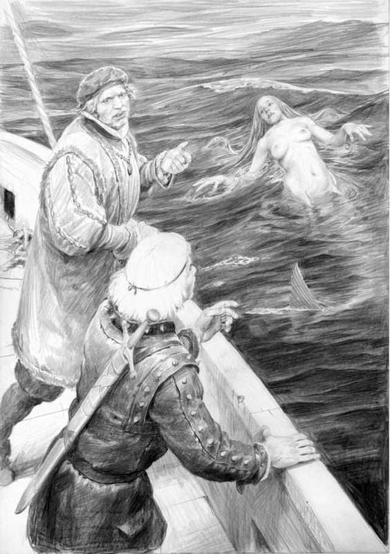 The Witcher attempts to translate words between the lovers Sheenaz and ...