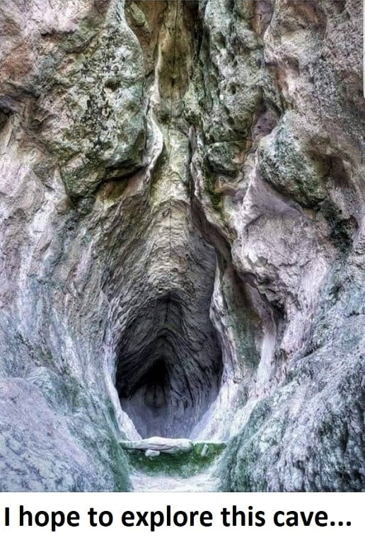 It is called "spelunking" - 9GAG