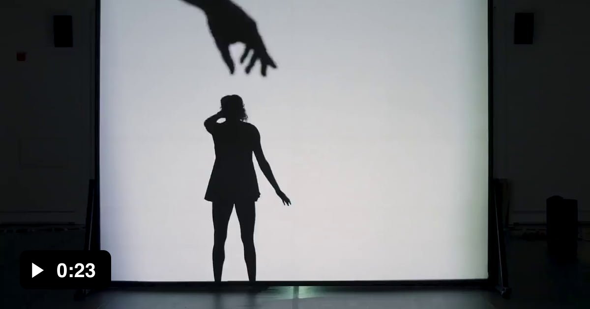 Shadow dancer transforms into puppy and back again - 9GAG