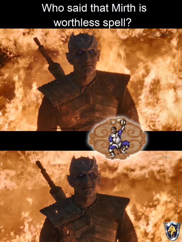 Expert effect Mirth spell - Heroes 3 - 9GAG