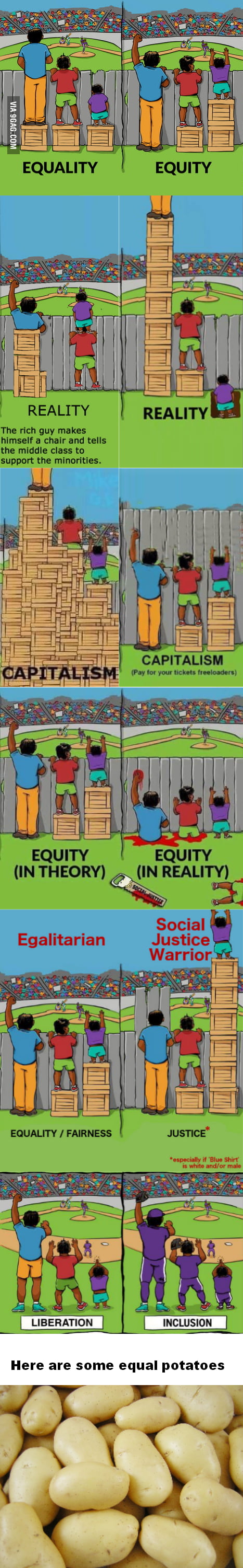 Equality Vs Equity (Compilation of too many updated versions) - 9GAG