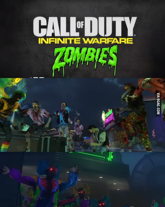 DANCING EMO CLOWN ZOMBIES WTF PLS COD STOP THIS MADNESS - 9GAG