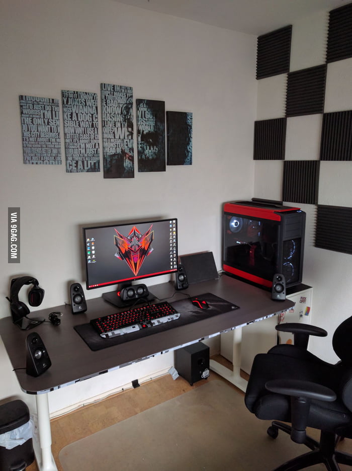 Full setup, with my upgraded/modded pc. - 9GAG