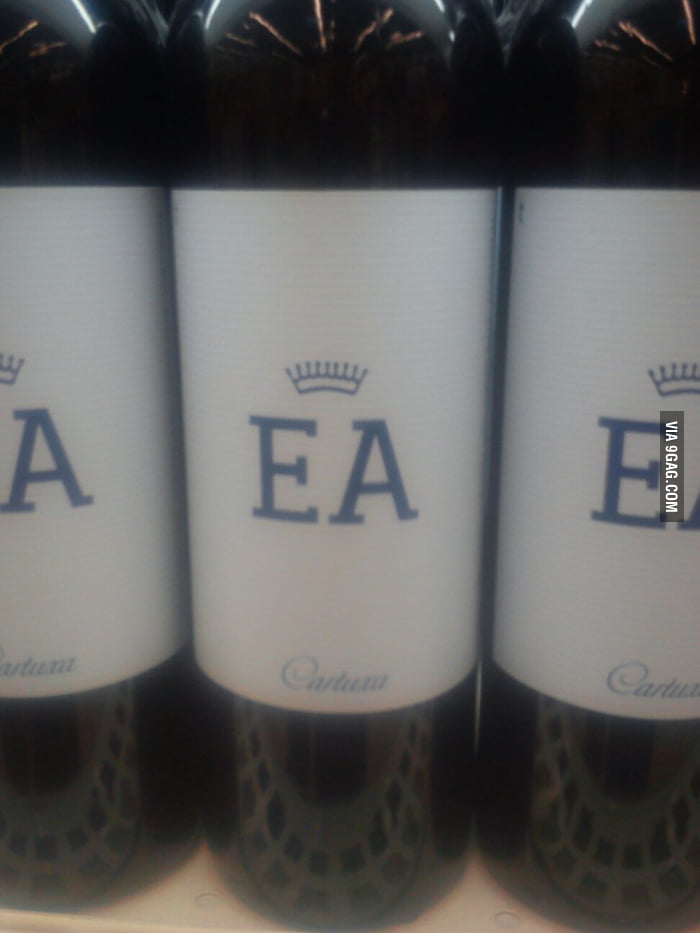 EA wine? At least it comes with day obe DLC for 15$ - 9GAG