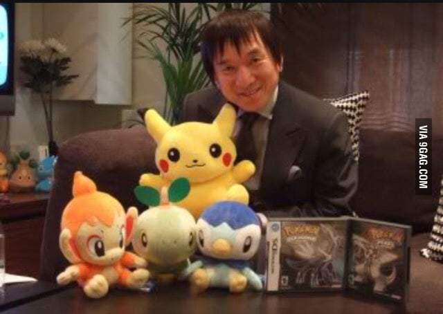I present you: Satoshi Tajiri, the creator of pokemon - 9GAG