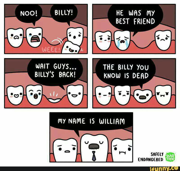 Adult teeth. - 9GAG