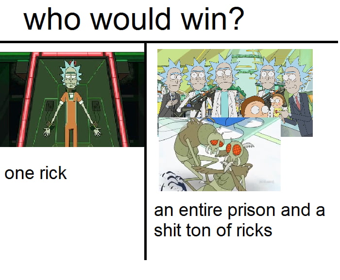 Isn't rick exactly the same as the other ricks so why does he out smart ...