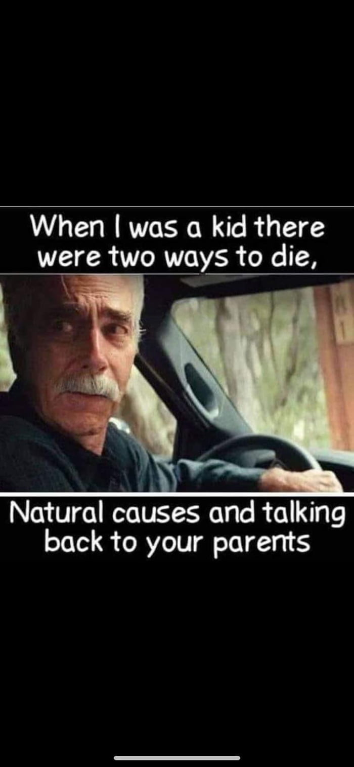 Aye dad was scary but Mum was worse - 9GAG