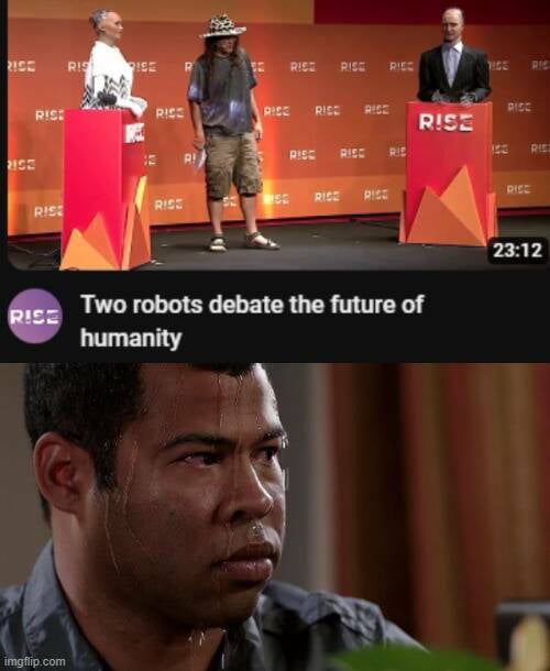 Conversation bots, singularity - 9GAG