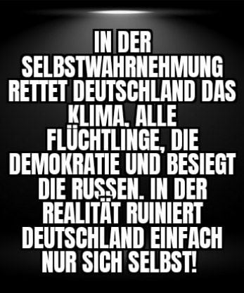 Man braucht schon heftige ideologische Scheuklappen, um das nicht sehen ...