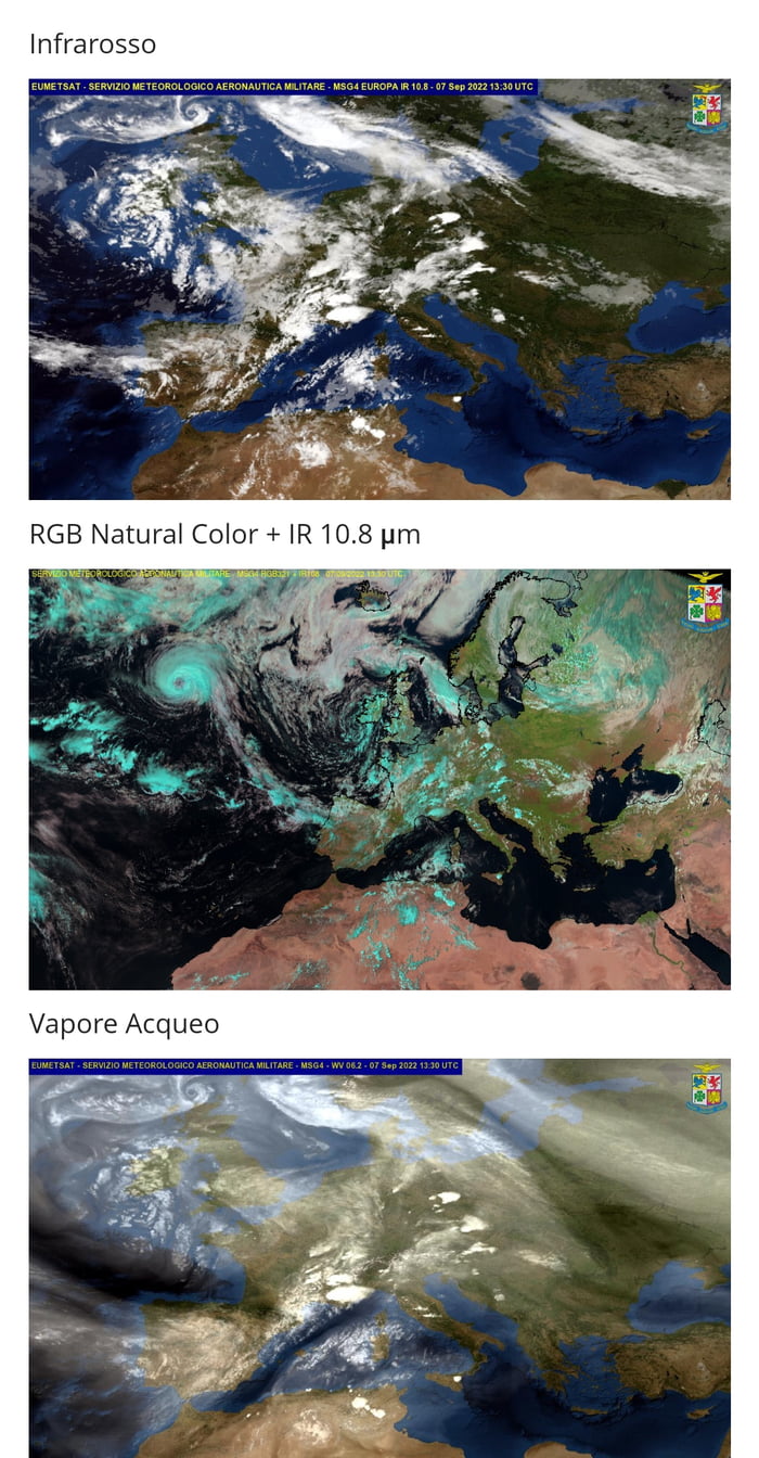 I only Watch meteo on military satellite, I hate to say it but a ...