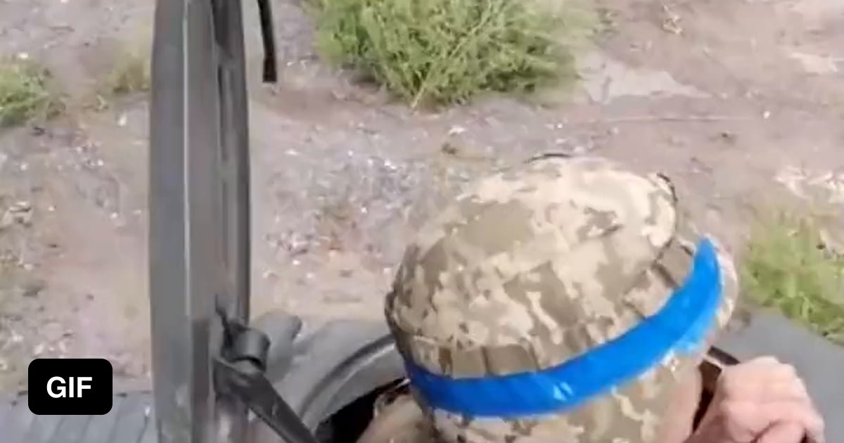 Interesting footage from the current offensive in Kharkiv oblast. It ...