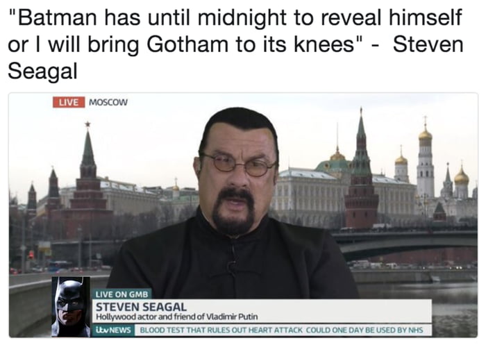 Steven Seagal - 9GAG