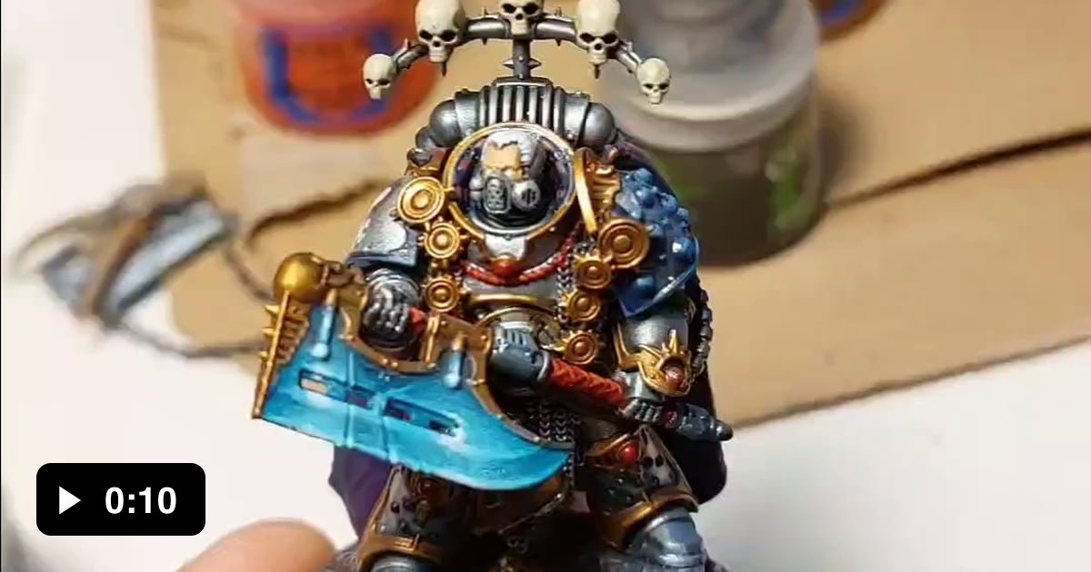 New chapter master for my astral knights:D - 9GAG