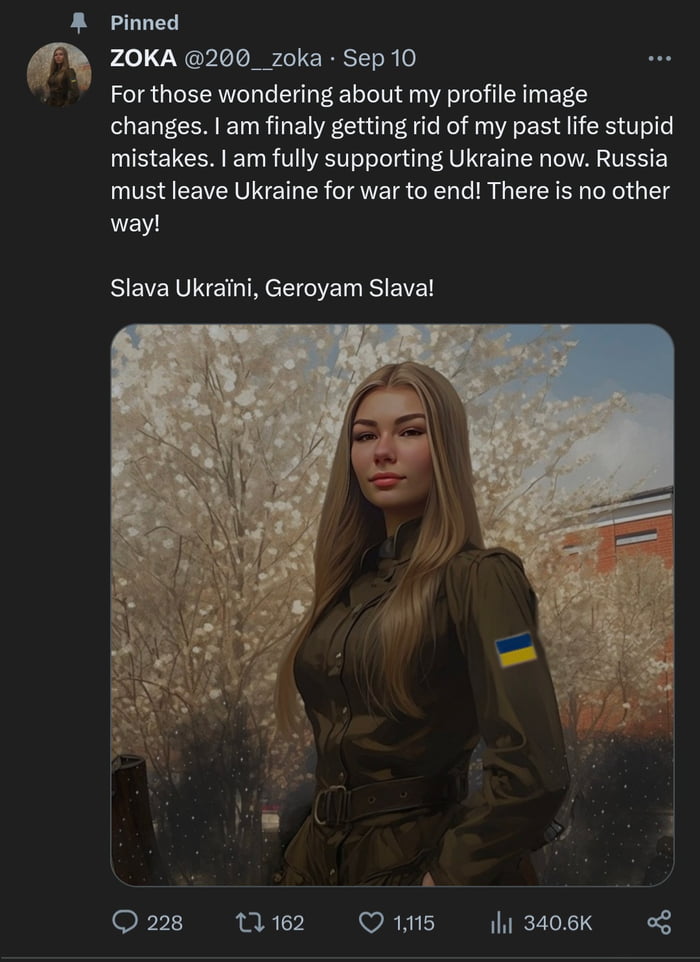 One of the biggest pro-Russian channel in twitter has returned and now ...