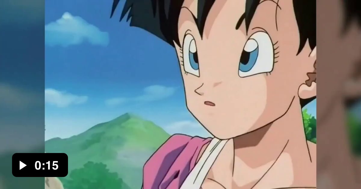 Reason Gohan got rid of the helmet 😉 - 9GAG