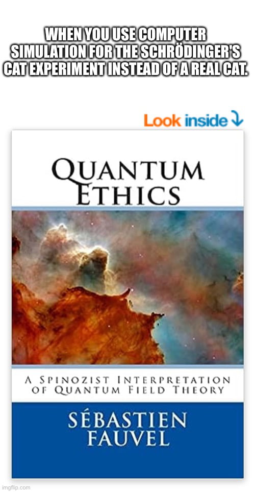 Quantum Ethics: A Spinozist Interpretation of Quantum Field Theory by Sébastien Fauvel - 9GAG