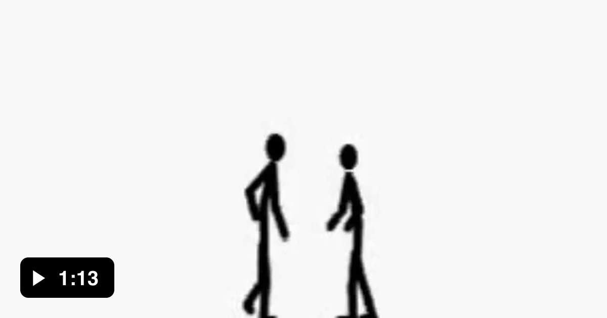 Heard you guys like sticks. How about stickman fights? - 9GAG