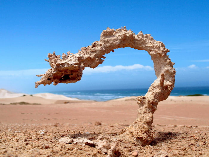 Sand Struck by Lightning - 9GAG